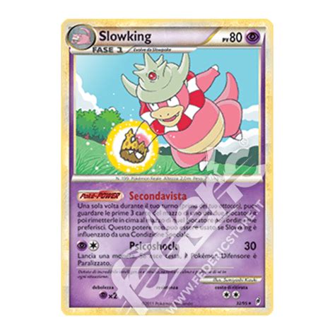 32 95 Slowking Rara IT MINT Federicstore