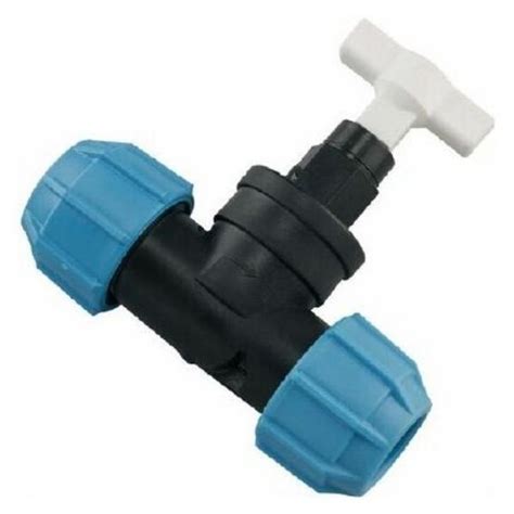 Polyfast Plastic Stop Cock 25mm Caravan Spares Direct