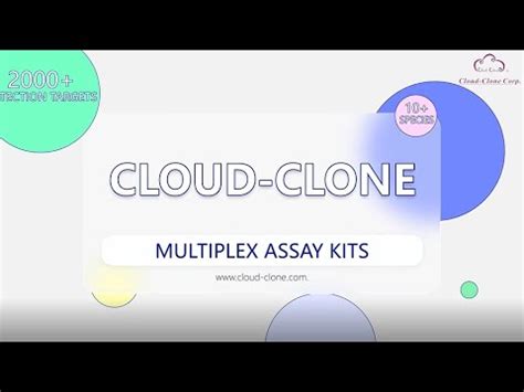 Cloud Clone Multiplex Assay Kits Youtube
