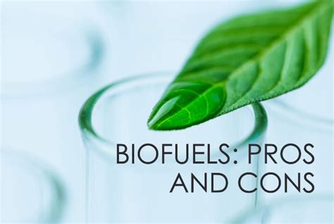 Advantages And Disadvantages Of Biofuels Green Living Answers