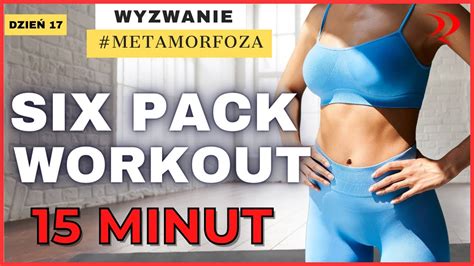 ĆWICZENIA NA BRZUCH I BOCZKI SIX PACK WORKOUT PŁASKI BRZUCH
