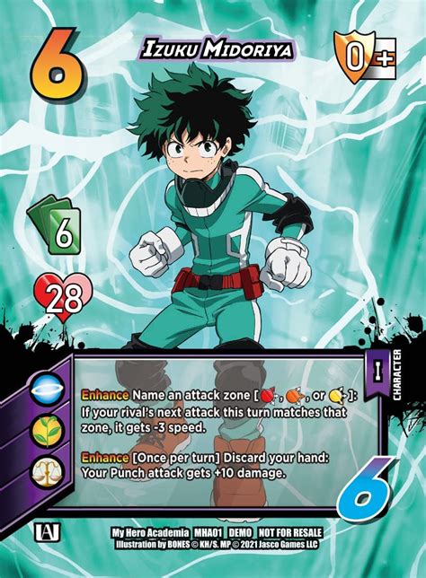 My Hero Academia Collectible Card Game Izuku Midoriya Vs Katsuki
