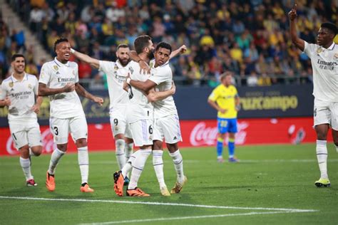 Cádiz Real Madrid resumen goles y análisis del partido