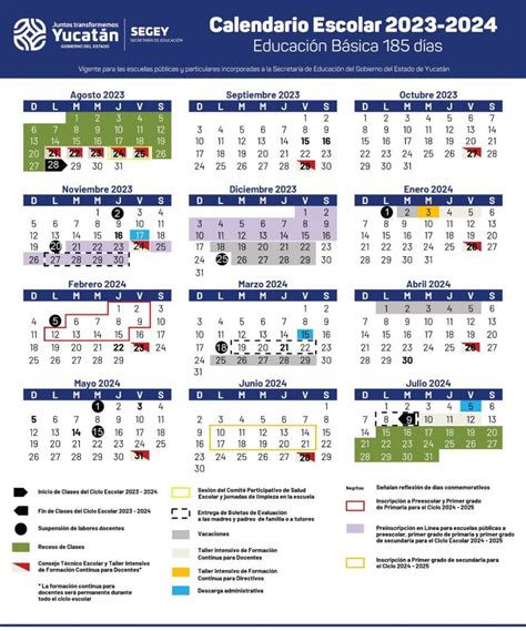 Será de 185 días el Calendario Escolar para el ciclo 2023 2024 El