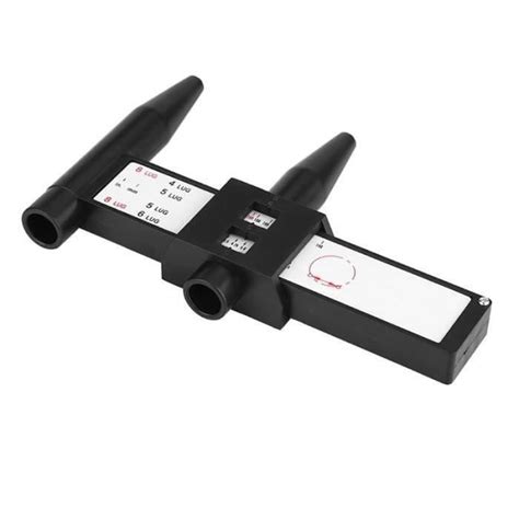 Sonew jauge PCD Modèle de boulon de jante de roue de voiture outil de