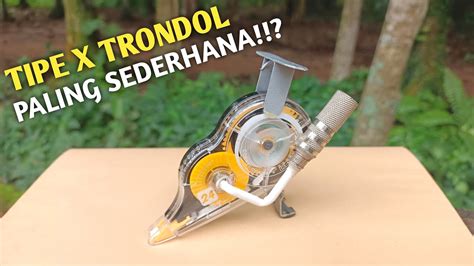 Cara Membuat Tipe X Trondol Paling Sederhana YouTube