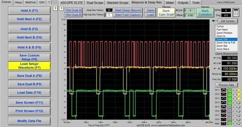 Accord Cam Crank Waveform Diagnostic Network
