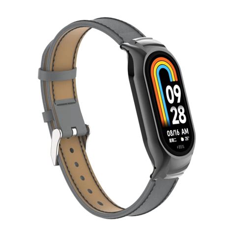 Xiaomi Mi Band 8 Watch Strap With A Case Gray Spares Se