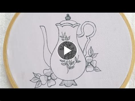 Very Easy And Beautiful Hand Embroidery Design Tutorial Easy And Sim