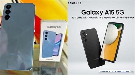 Perbedaan Harga Dan Spesifikasi HP Samsung A15 4G Dan A15 5G