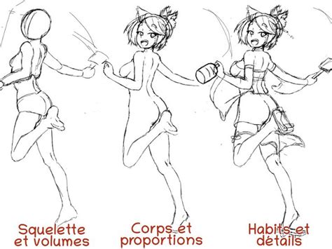 Three Different Poses Of A Woman With Cats On Her Head