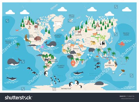 Top World Map Images With Name Amazing Collection World Map