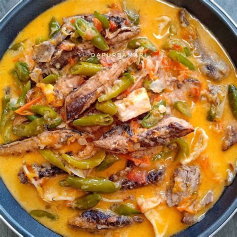 Resep Ikan Masak Santan Enak Sederhana Dan Praktis