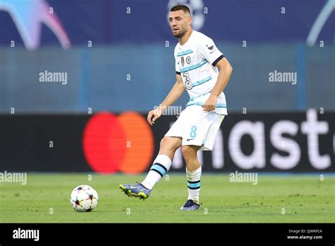 ZAGREB KROATIEN 06 SEPTEMBER Mateo Kovacic Aus Chelsea Im Einsatz