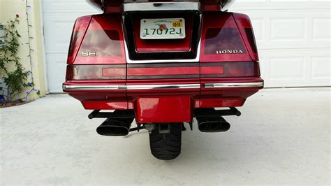 1999 Goldwing GL1500 50th Anniversary Edition Two Tone Red 16 989 Miles