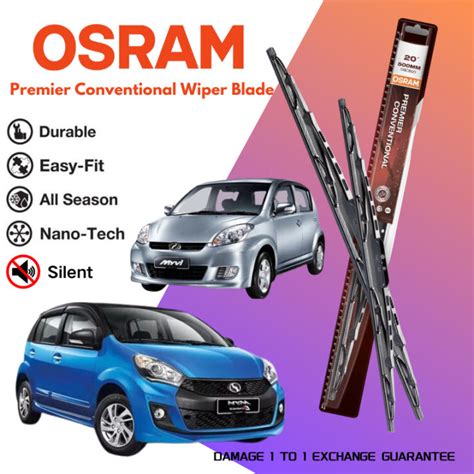 Perodua Myvi Lagi Best Icon Ezi Wiper Set Premier