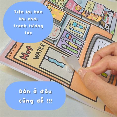 Bộ Tranh Tương Tác Cô Tiên Xanh Búp Bê Giấy FAHASA