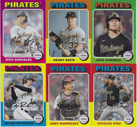 2024 Topps Heritage PITTSBURGH PIRATES Base Team Set 16 Cards EBay