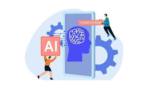 Artificial Intelligence Concept Vector Illustration Vector Art