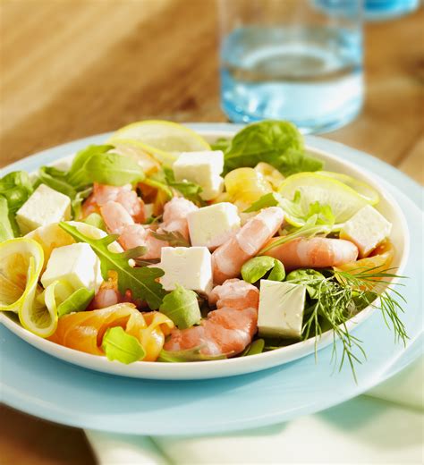 Salade De Crevettes Et Saumon Recette Facile Salakis
