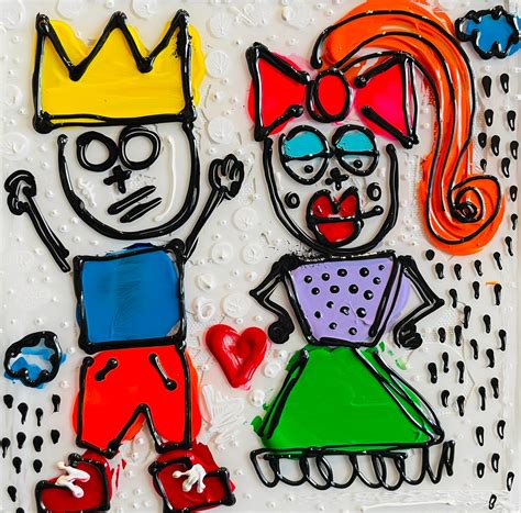 Toto Et Sa Femme David Ferreira Artiste Peintre