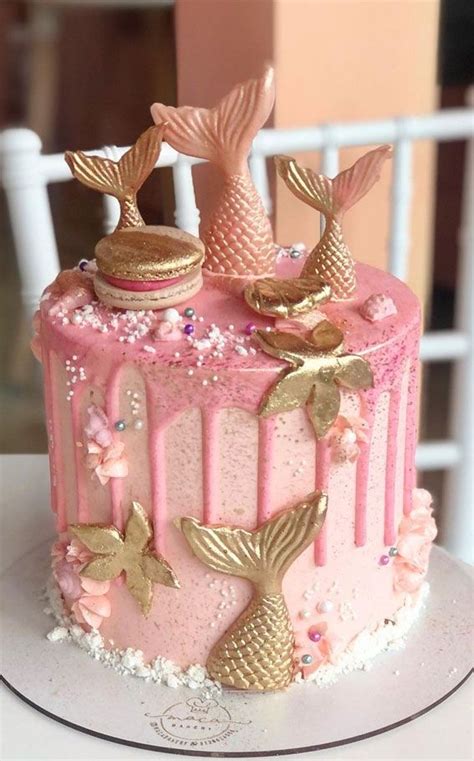 Pink Girl Birthday 12th Birthday Cake Purple Cakes Birthday Mermaid