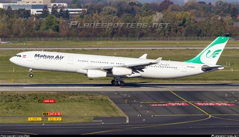 EP MMD Mahan Air Airbus A340 313 Photo By Jonas Effgen ID 1029932