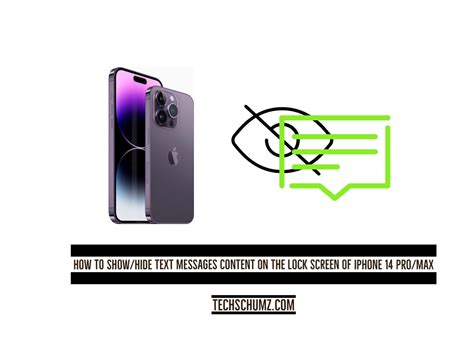 How To Show Hide Text Messages Content On The Lock Screen Of Iphone