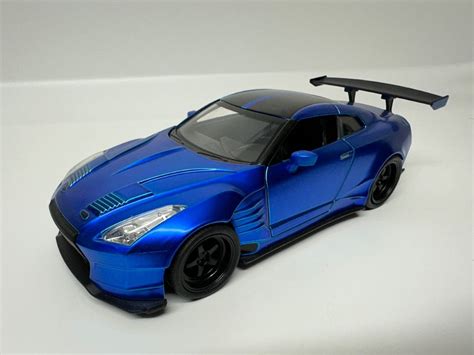 Nissan GTR R35 1 24 Blau Jada Toys Kaufen Auf Ricardo