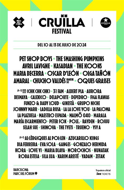 Bono Cultural Joven para conciertos y el Festival Cruïlla