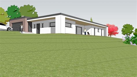 Plan Sketchup Maison Moderne Ventana Blog