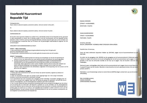 Voorbeeldbrief Opzeggen Huur Belgie