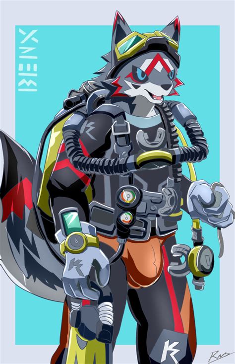 The Big Imageboard Tbib Anthro Briefs Clothing Diver Diving Mask Gear Hi Res Male Malemale