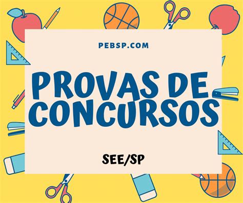Prova Concurso Professor de Educação Básica II PEB II SEE SP 2013