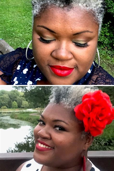 Read Nina S Inspirational Silver Hair Journey Silver Hair Natural