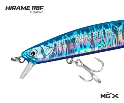 Señuelo MGX Hirame 118F Flash Purple Belly SportFishing Perú
