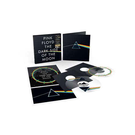 The Dark Side Of The Moon 50th Anniversary 2 LP UV Printed Clear Vinyl