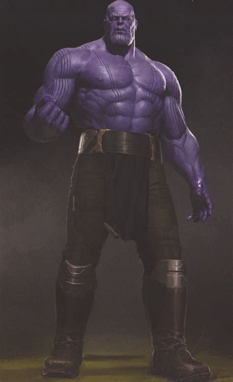 AVENGERS INFINITY WAR Hi Res Concept Art Sees The Mad Titan Thanos