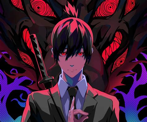 Download Aki Hayakawa Anime Chainsaw Man HD Wallpaper by 宵宵YoiYoi