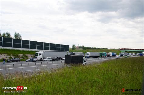 Brzesko112 Pl Wypadek Na Autostradzie A4 475 Km W Kierunku Rzeszowa