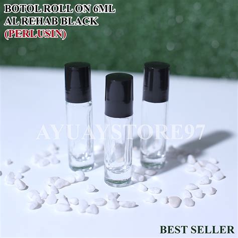 Jual Botol Parfum Roll On Ml Black Perlusin Shopee Indonesia