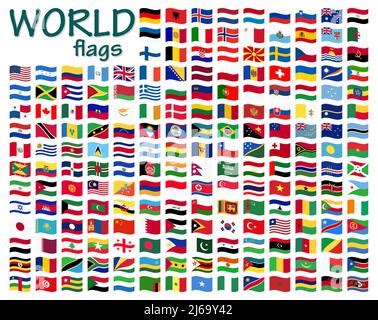 National Flags World Countries Flag Emblems Europe Asia South And
