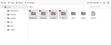 syncfusion ej2 angular filemanager npm