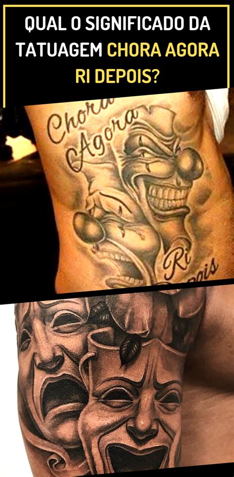 Tatuagem Chora Agora Ri Depois A Tatuagem Chora Agora Ri Depois