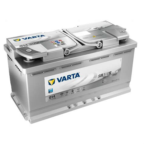 VARTA A5 Ex G14 Silver Dynamic AGM Start Stop Plus Autobatterie 12V