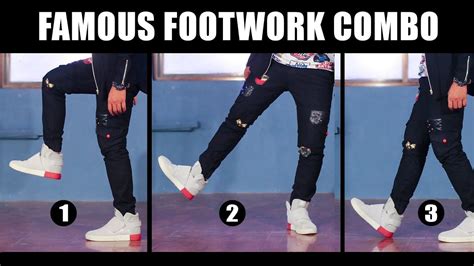 3 Famous Dance Moves Footwork Tutorial In Hindi Simple Hip Hop Steps