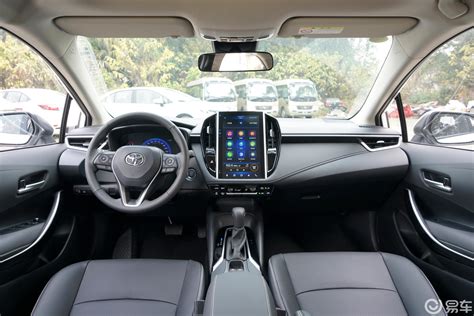 卡罗拉1 2T S CVT 旗舰版内饰全景正拍图片 汽车图片大全 易车