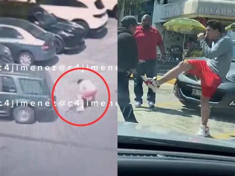 Revelan video del momento exacto en que Fofo Márquez golpea a una mujer
