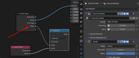 Rename Group Input Socket In Geometry Nodes In Blender 3 3 1