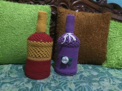 Pin By Emelie Aberin On Crochet Flowers Crochet Flowers Bottles
